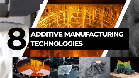 8 Additive Manufacturing 3d Printing Technologies Mjf Fdm Sls