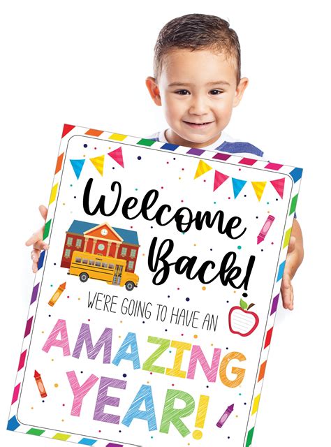 Welcome Back To School Sign Ideas At Steven Waddy Blog