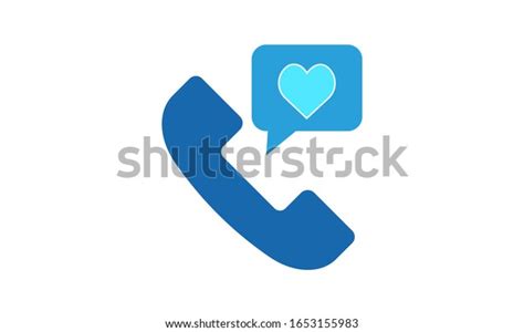 Call Feedback Icon Flat Style Graphical Stock Vector Royalty Free