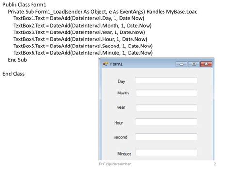 Part 4 Date Function Using