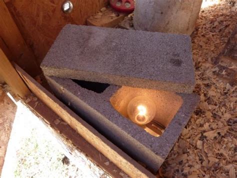 Quick Tip Of The Day Cinder Block Heater Riverland Farm