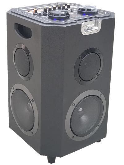 Battery Powered Loudspeaker Multi Position Compact Pa System Audio Speaker Portable Battery