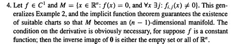 Differential Topology Conditions For The Implicit Function Theorem