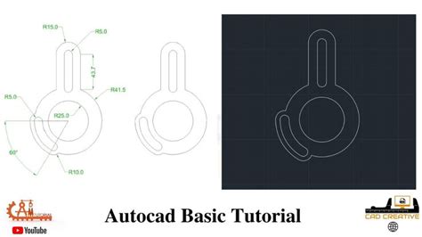 autocad complete tutorial for beginners exercises 26 tutorial
