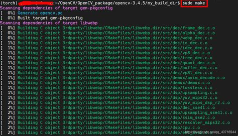 ubuntu16 04下编译安装opencv3 4 5步骤 超详细 opencv3 4 5 交叉编译 csdn博客