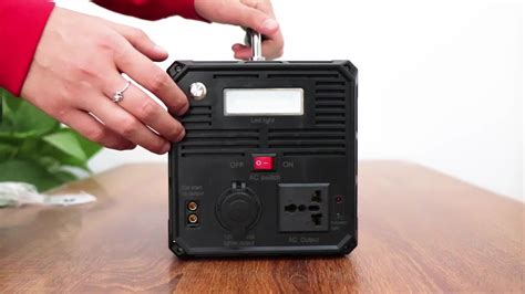 Viral Videos Demos On Outdoor Portable W Mobile Power Supply With V Ac Socket To Meet