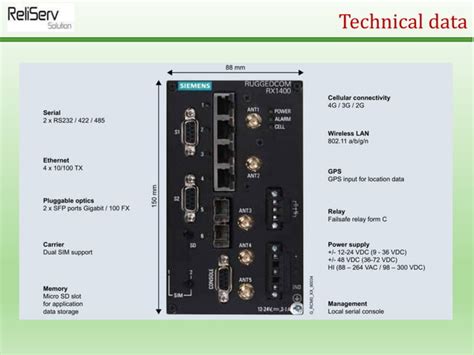 Ruggedcom Rx1400 Ppt