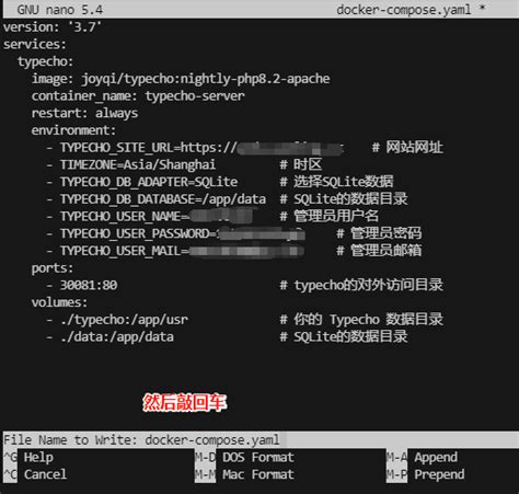 记录一次docker compose部署typecho 哔哩哔哩