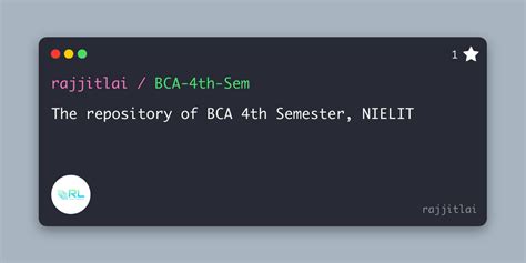 GitHub Rajjitlai BCA 4th Sem The Repository Of BCA 4th Semester NIELIT