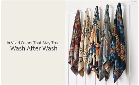 Pendleton 3 Piece Bath Towel Set Bath Hand And Washcloth 100 Cotton Shower