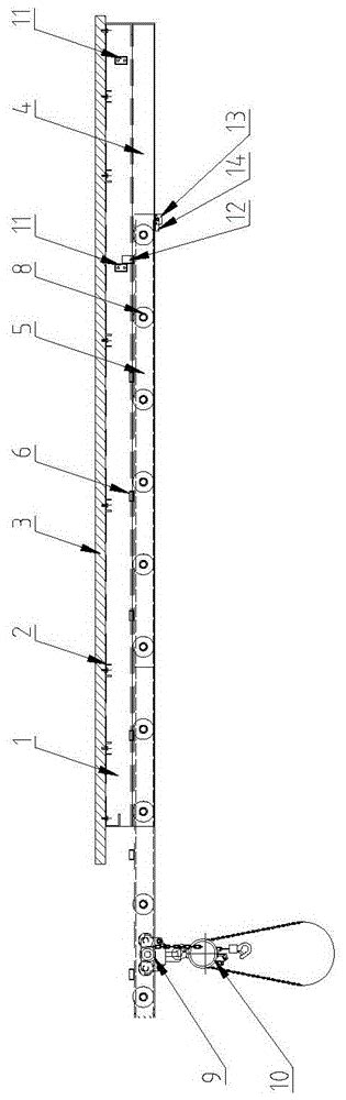 一种方舱内转运起吊装置的制作方法