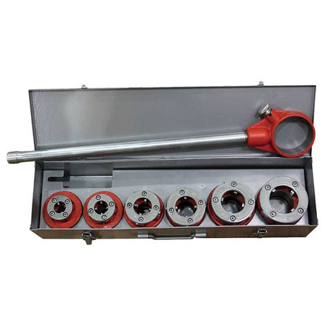 Manual Ratchet Pipe Threader Independent Pipe Fabrication