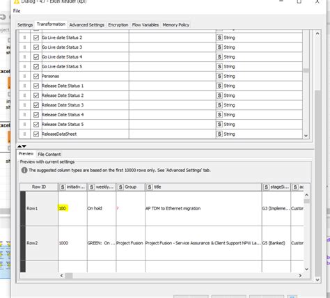 Why Is Excel Reader Removing Rows Knime Analytics Platform Knime Community Forum