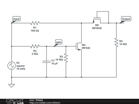 Pulse1 CircuitLab