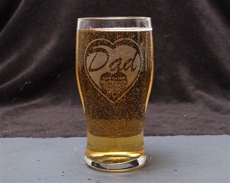 Personalised Pint Glass Create Your Own Pint Glass Artsy Laser