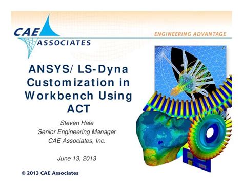 pdf ansys ls dyna customization in workbench … customization in
