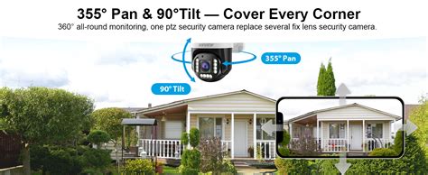 Hxview 4k Wifi Security Camera Outdoor 8mp Ptz Ip
