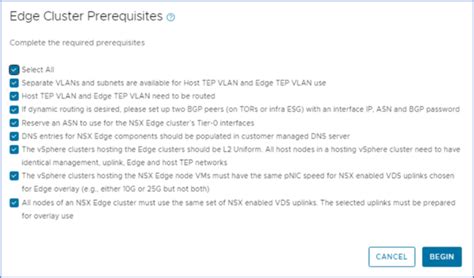 Vcf Deployment Nsx T Edge Cluster Deployment In Vcf Management Domain
