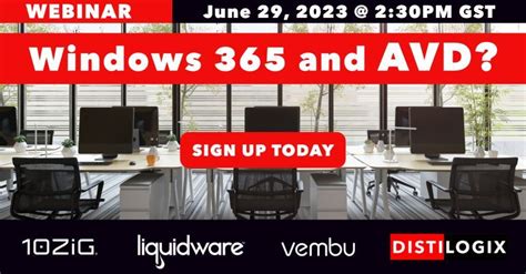 Distilogix On Linkedin Welcome You Are Invited To Join A Webinar Windows 365 And Avd Better…