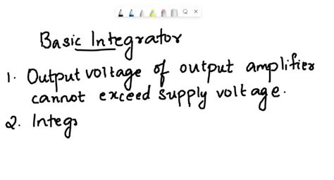 Solved Texts How Do You Convert The Above Circuit Into An Integrator