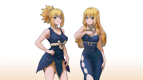 Download Enigmatic Kohaku From Dr Stone Anime Series Wallpaper