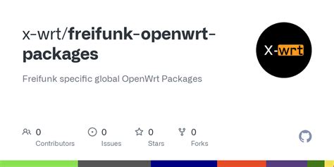 Github X Wrtfreifunk Openwrt Packages Freifunk Specific Global Openwrt Packages