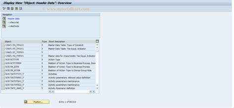 SOBJ SAP Tcode Maintenance Object Attributes