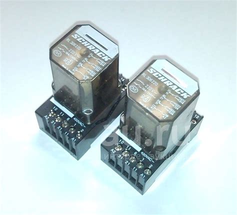 Реле промежуточные Schrack RL306220 одним лотом — купить в Красноярске ...
