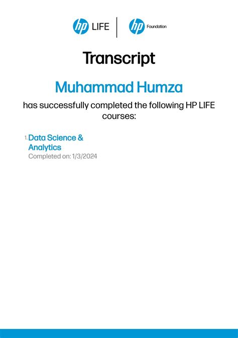 Muhammad Humza On Linkedin Datascience Analytics Continuouslearning
