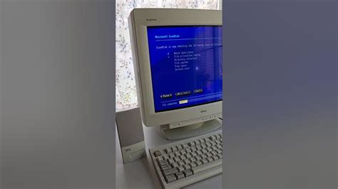 Its 1996 And You Run Scandisk On Windows 95 In Ms Dos Mode Asmr Nostalgia Youtube