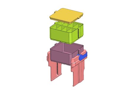 Stackable Sorting Box Stack By Jldesign Download Free Stl Model