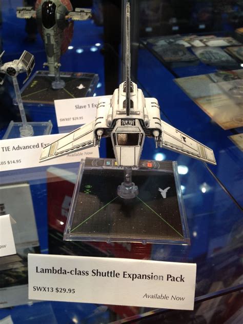 Lambda Shuttle Wings Star Wars X Wing Miniatures Game Lambda Class Shuttle Expansion Pack