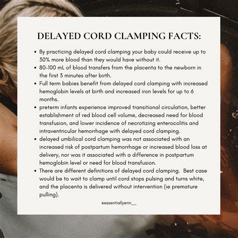 Delayed Cord Clamping Artofit