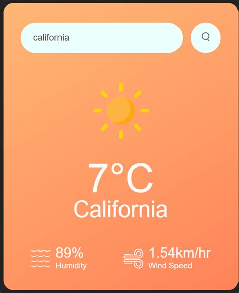 Github Makise210weatherapp Checking Realtime Weather By City