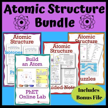 Atomic Structure Bundle Atoms Ions Isotopes And The Periodic Table