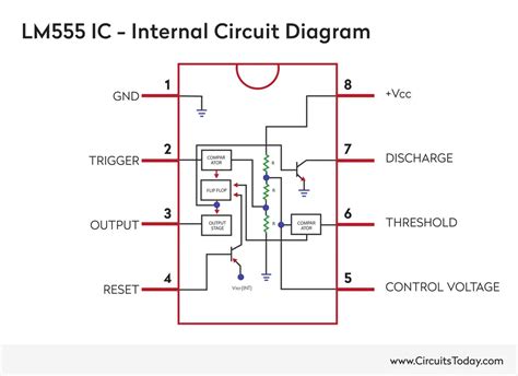 Lm555 Timer Datasheet Complete Specifications And Pinout