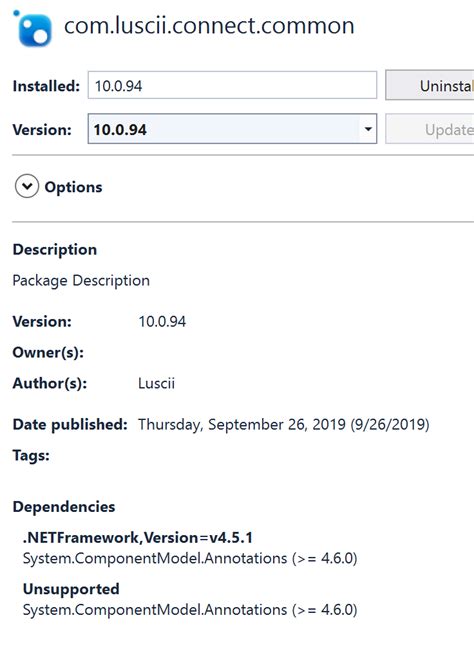 Net Standard Nuget Package With Unsupported Why Stack Overflow