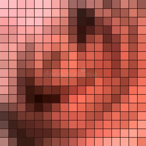 Abstract Mosaic Square Background Stock Vector Illustration Of Abstract Brown 126850519
