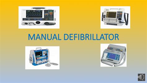 Pdf Manual Defibrillator