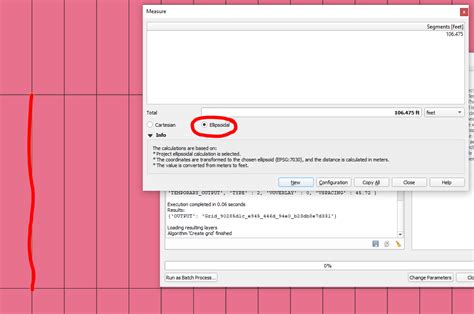 Coordinate System Incorrect Measurements When Using Create Grid Tool In QGIS Geographic