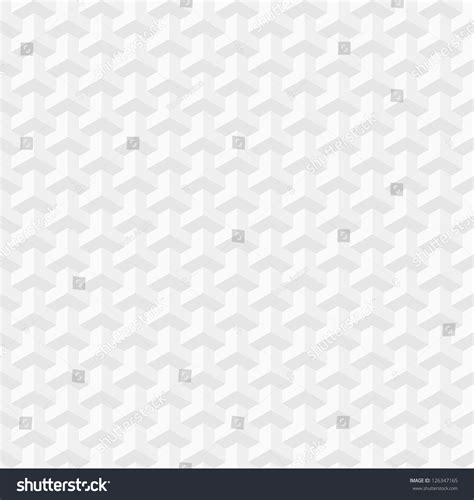 White Geometric Texture Vector Seamless Background 126347165