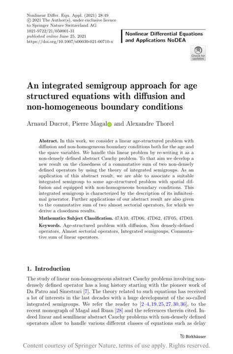 An Integrated Semigroup Approach For Age Structured Equations With