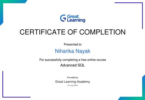 niharika nayak on linkedin mysql learning sql greatlearningacademy