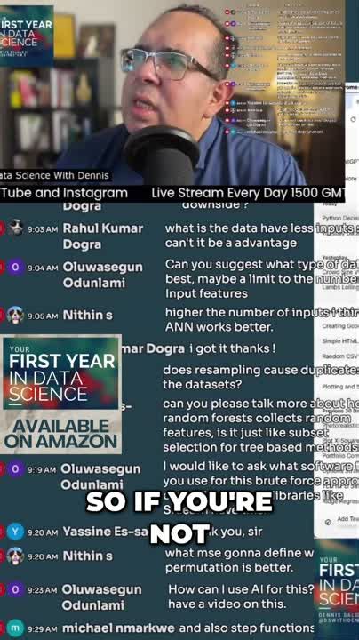 data science with dennis on linkedin ai datascience machinelearning genai data python openai