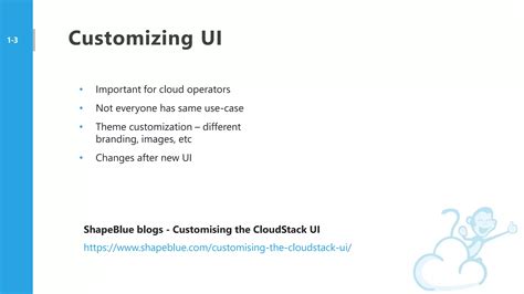 customising the cloudstack ui cloudstack european user group virtua…