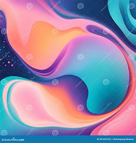 Abstract Modern Pastel Blob Background And Texture Design Pastel Blob Shape Background Stock