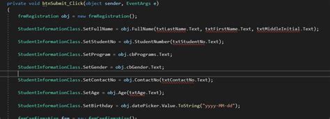 Error Says Does Not Exist In The Current Context Windows Form