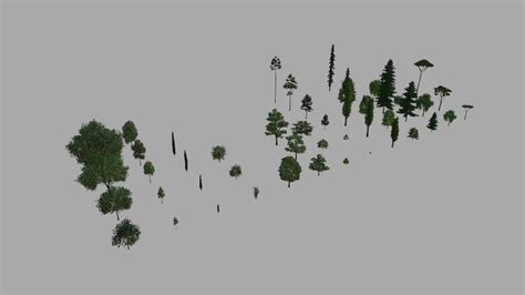 LS 22 Base Tree Pack Prefab V1 0 0 0 Farming Simulator 2025 Mod LS 2025 Mod FS 25 Mod
