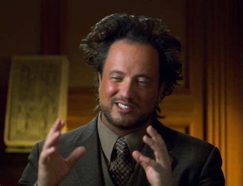 Ancient Aliens Guy Blank Template Imgflip