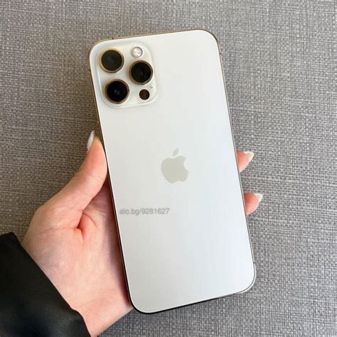 НОВ! 256гб! iPhone 12 Pro MAX *Лизинг от 46лв/м gold златен изплащане ...